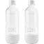 Amazon.com: Replacement for SodaStream Bottles Carbonating Sparkling Water Machine 1 Liter (2 ...