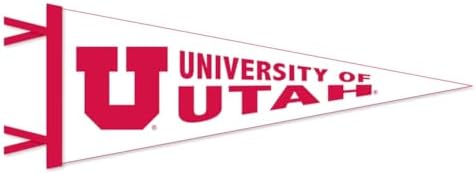 Amazon.com : Utah Utes Wool Felt Pennant - 9" x 24" : Sports & Outdoors