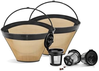 Amazon.com: Reusable Coffee Filters Compatible with Ninja Dual Brew ...