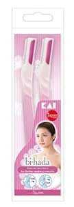 Kai Bi-Hada Face Razor L Type (Pack of 2 pcs) : Amazon.in: Health & Personal Care
