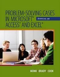 Problem Solving Cases in Microsoft Access and Excel 9th (nineth ...
