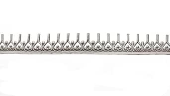 Amazon.com: 935 Sterling Silver 1 Foot Decorative Gallery Bezel Wire ...