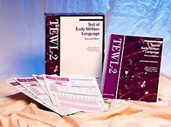 Test of Early Written Language TEWL-2 (Complete Kit): Wayne Hresko ...