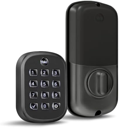 Amazon.com: Yale Security Keyless Entry Keypad Deadbolt - Unlock Using ...
