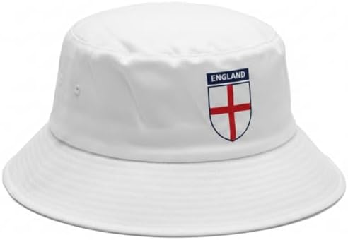 SwiftPick Home England Bucket Hat for Men & Women - St Georges Cross ...