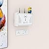 SS ARTS Engineered Wood Wall Mount WiFi Router Stand/WiFi Shelf ...