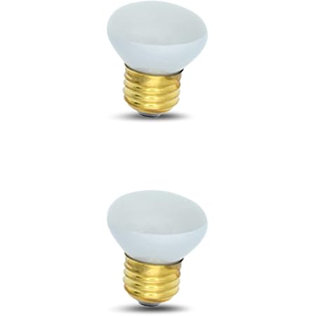 haraqi 4 Pack 40R14 Reflector Short Neck Incandescent Light Bulb, R14 ...