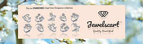 Jewelscart Brass Jewels Cart Ring for Women (Jc01001096, Silver ...