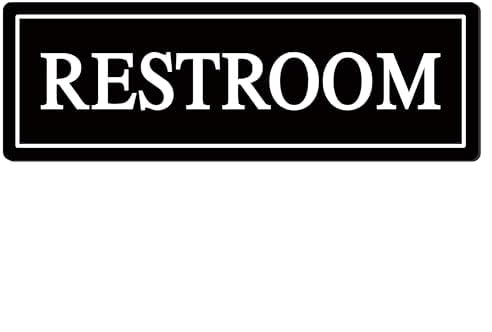 Amazon.com : Restroom Sign, Business or Family Restroom Sign, Fine ...