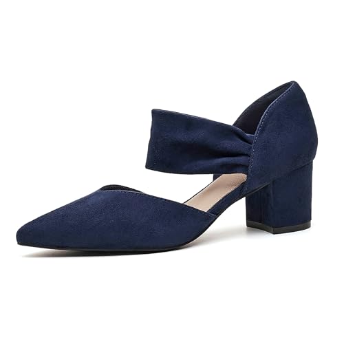 Best Mid Heel Navy Blue Shoes for Wedding - Top Picks - Shoes Beat