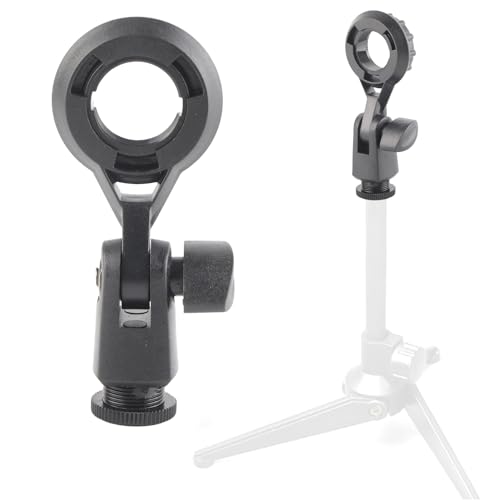 Portable Microphone Holder,Anti Vibration Mount Adapter Socket ...
