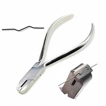 Amazon.com: Dental Ortho Z Bent Bending Pliers,Z-Bend Forming plier ...