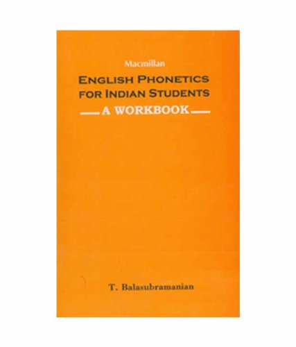 Buy English Phonetics for Indian Students: A Workbook Book Online at ...