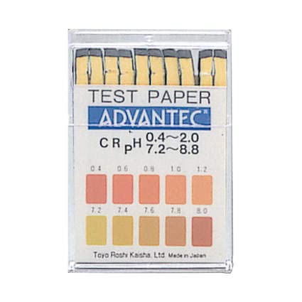 Amazon | アドバンテック PH試験紙 CR ブックタイプ | フィルター・ろ紙 | 産業・研究開発用品 通販