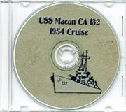USS Macon CA 132 1954 Med Cruise Book: Great Naval Images LLC: Amazon ...