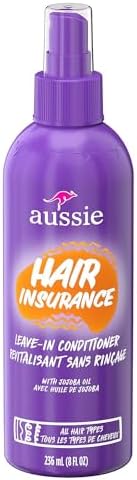 Amazon.com : Aussie Conditioner Hair Insurance Leave-In Spray 8 Ounce ...