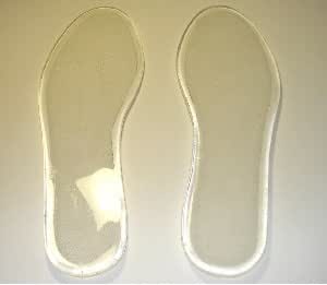 Amazon.com: Semi Liquid Polymer Gel Shoe Insoles - Foot Insoles- Size ...