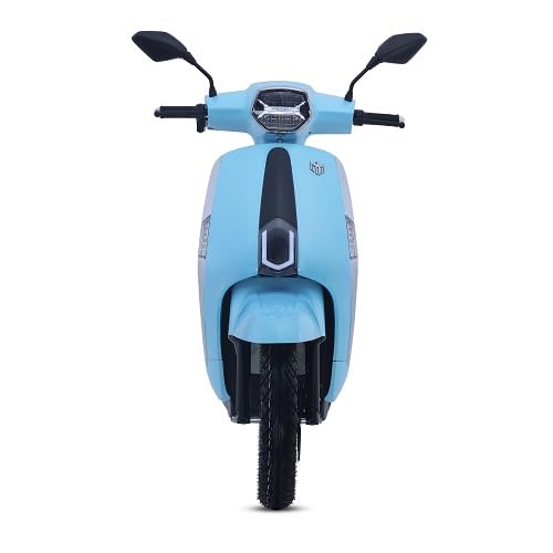 Vantic Elektra (Sky Blue) Electric Scooty/Scooter with Front & Rear ...