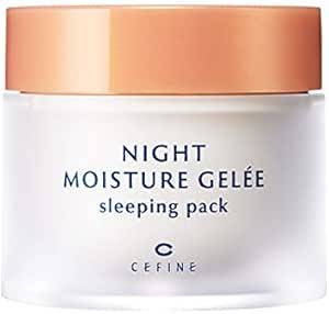Amazon | セフィーヌ(CEFINE) ビューティプロ ナイト モイスチュア ジュレ スリーピングパック 80g | セフィーヌ | フェイスパック 通販