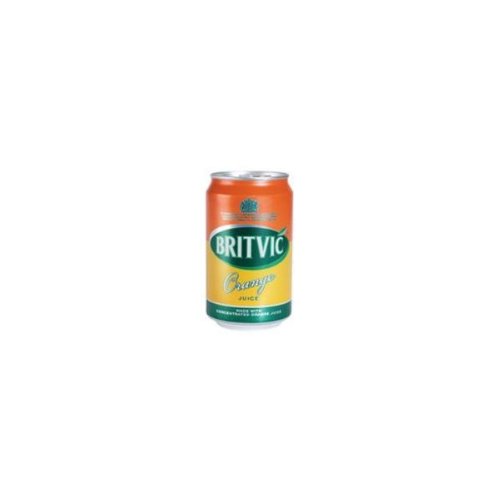 Amazon.com : Britvic Orange Juice 330ml Can Pack of 24 2965 ...