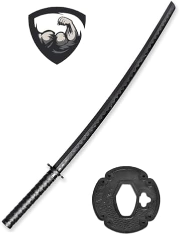 FunMart Katana Bokken Practice Sword – 39” Polypropylene Training Sword ...