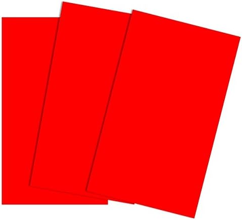 House of Card & Paper A3 160gsm Card- Red (Pack of 50 Sheets), HCP305 ...