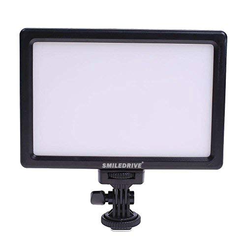 Buy SMILEDRIVE® Super-Bright DSLR Camera LED Pad Flash Light for Video ...