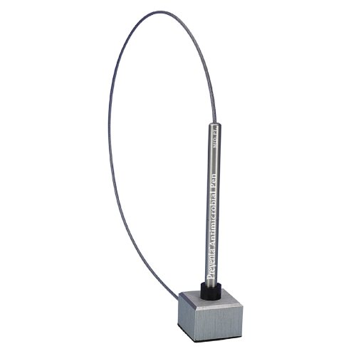 PM Preventa 05075 PM Preventa Cube Base Counter Pen, Brushed Aluminum ...