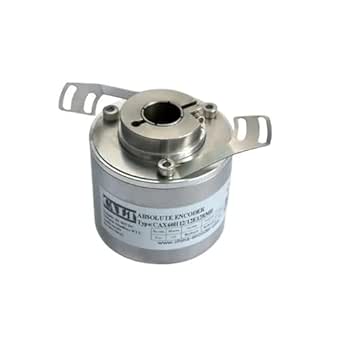 4096 12 Bits Multi-turn Blind Hollow Shaft Absolute Rotary Encoder SSI ...