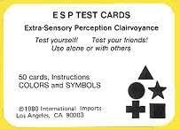 Amazon.com: ESP Test Cards (50 Cards) : Toys & Games
