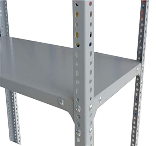 Supply Basics Slotted Angle Rack - 7 Shelves, 8 feet, Load Capacity ...
