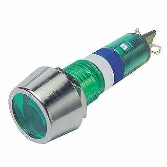 Amazon | サトーパーツ ネオンブラケット 円筒型・フード付 AC200V~250V 緑 BN-35-2-G | 表示灯 | 産業・研究開発用品 通販