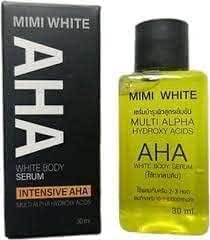 Mimi White AHA Body Whitening Serum, 30 ml : Amazon.in: Beauty