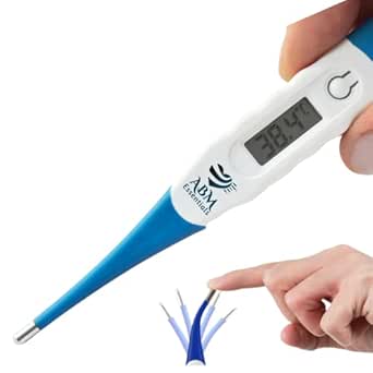 ABM ESSENTIALS FLEXIBLE CLINICAL DIGITAL THERMOMETER FOR FEVER | ORAL ...