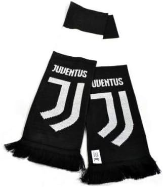 Amazon.com: Juventus FC Supporters Bar Scarf (One Size) (Black/White ...