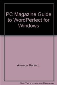 Amazon.com: PC Magazine Guide to WordPerfect for Windows: 9781562760137 ...