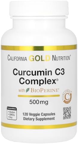 Amazon.com: Turmeric Curcumin C3 Complex with BioPerine 1050mg ...
