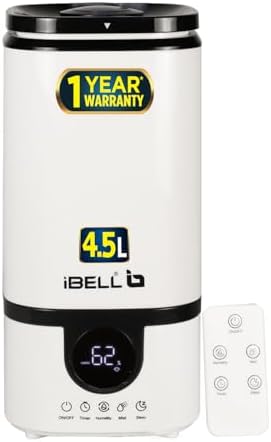 AGARO Grand Cool Mist Ultrasonic Humidifier, 12 Litres, For Bedroom ...