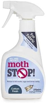 Lakeland Moth Stop Fabric Moth Killer & Freshener Spray – Cotton Fresh ...