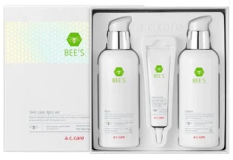 Amazon.com: A.C Care Bee's Skin Care 3-Piece Set (Bees Pure Skin, Bees ...