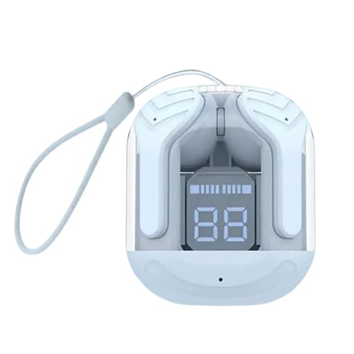 Crystal Portable LED Display Professional Clear Sound Wireless Earbuds ...