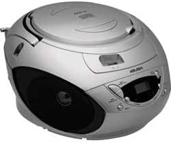 Bush Portable CD Player with USB Dock/AM/FM tuner - Silver: Amazon.co ...