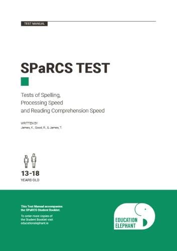 Buy SPaRCS SPaRCS Test Manual: Examiner manual Book Online at Low ...
