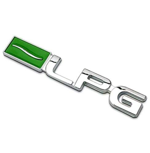 LINLINK LPG Badge Metal Chrome Auto Gas ECO Boot Emblem Logo Sticker ...