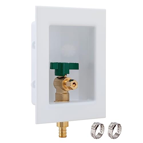 Snapklik.com : SUNGATOR Ice Maker Outlet Box, 1/2 Inch Pex Crimp Inlet ...