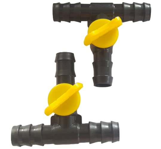 VAYAL IRRIGATIONS® 16 mm Drip Irrigation Tee Tap | Lateral Tee Cock ...