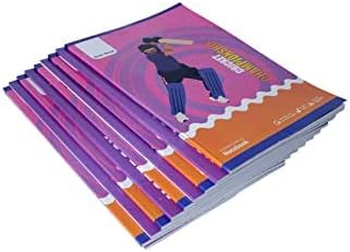 KAVIN Set Of 10 Pieces Single Line Register Long Notebook Notes Writing ...