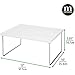 Amazon.com: mDesign Metal Stacking Storage Organization for Shelves ...