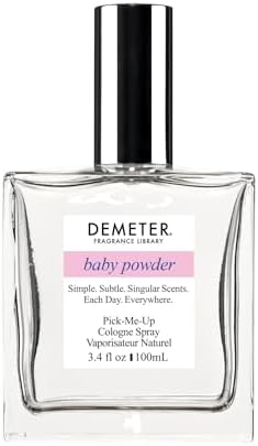 Amazon.com : DEMETER Baby Powder 3.4 Oz Cologne Spray, Perfume for ...