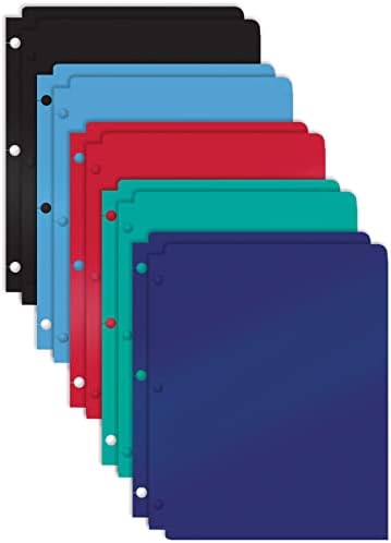 Amazon.com : Five Star 2 Pocket Folders, 4 Pack, Stay-Put Folders ...
